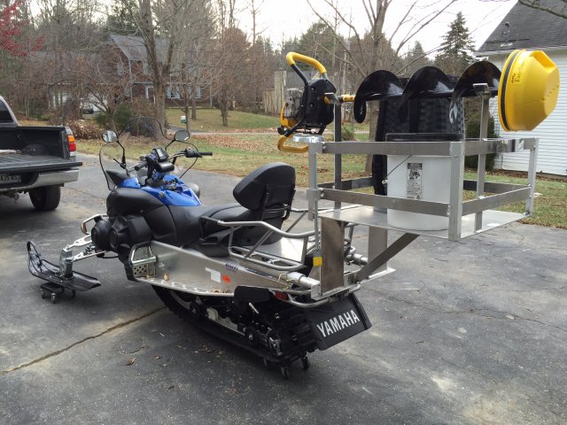 Venture Auger Rack | TY4stroke: Snowmobile Forum | Yamaha - 4 Stroke